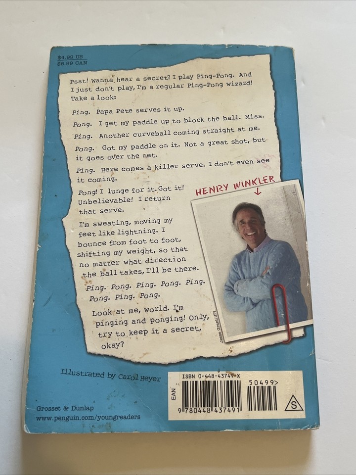 Hank Zipzer Ser.: My Secret Life As a Ping-Pong Wizard #9 : Hank Zipzer ...