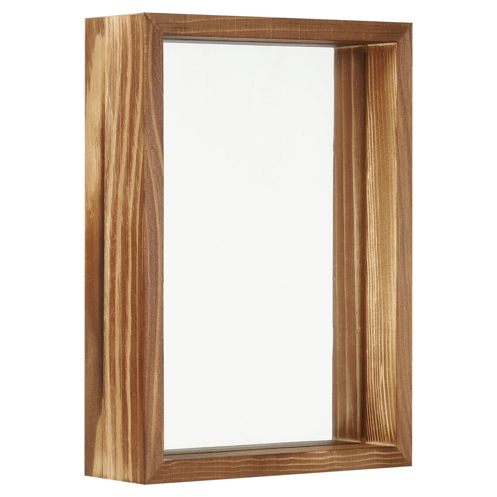 3x6 Wood Picture Frames Double Sided Acrylic Plant Frame Brown ...