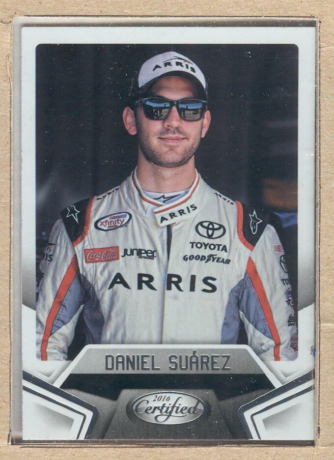 Daniel Suarez 2016 Certified NASCAR #CP-DS Certified Potential ...