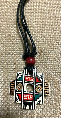 PERUVIAN SACRED PENDANT CHAKANA ANDEAN INKA CALENDAR RITUAL STONE SEND ...