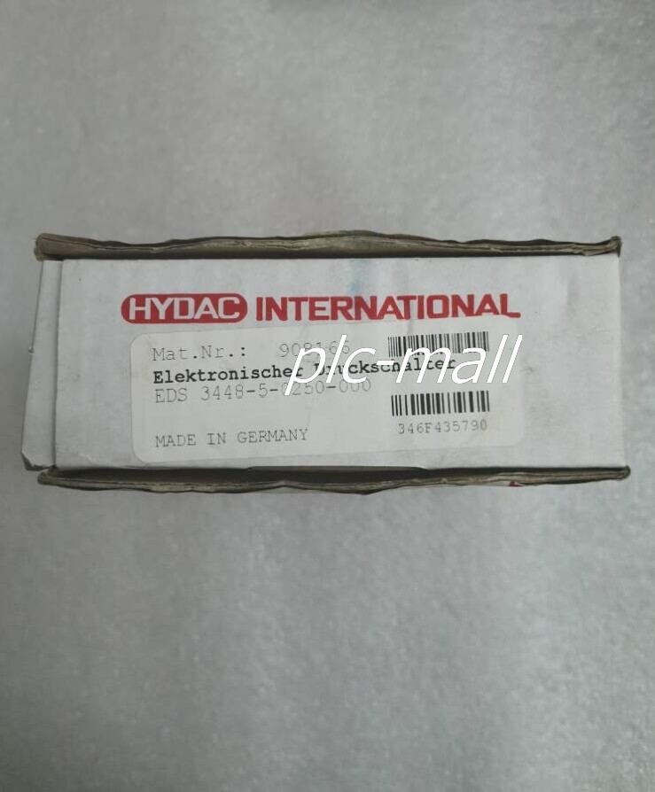 HYDAC Electronic Pressure Switch - EDS 3448-5-0250-000 for sale online ...