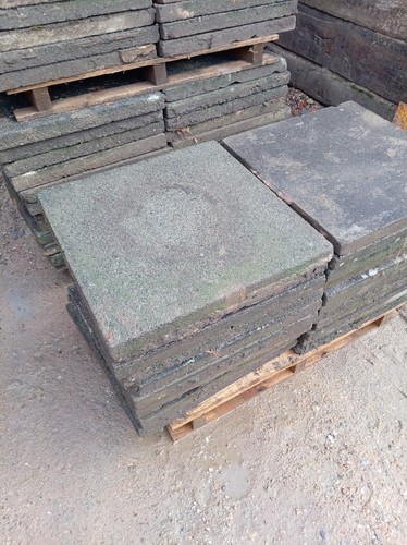 Reclaimed council type Granite 2x2 slabs 610mm x 610mm x 50mm Shed Base ...