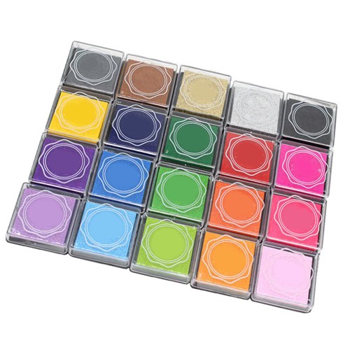 Children's Stamp Ink Pads for Stamping Clothes Classroom Stamps Finger ...
