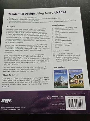 Residential Design Using AutoCAD 2024 8774930576097| eBay