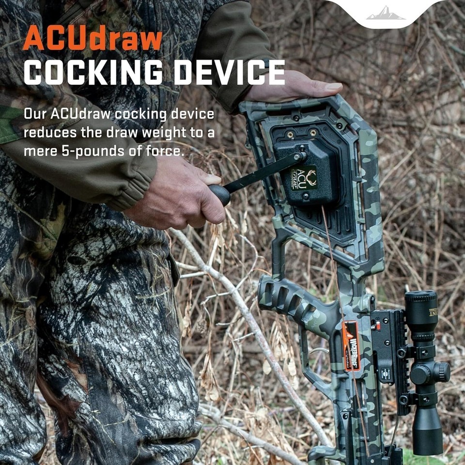 TenPoint Wicked Ridge Commander M1 Lightweight Crossbow with ACUdraw ...