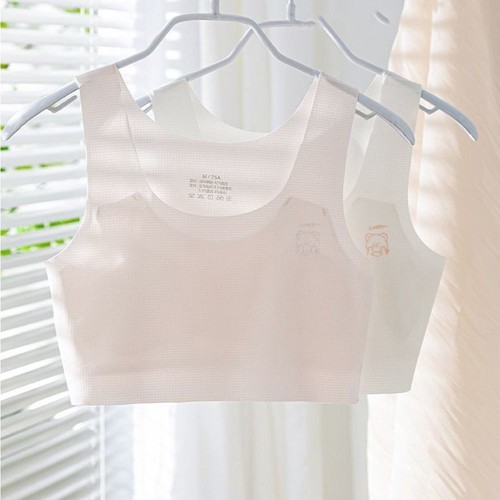 Anti-Bump Girls Bra Breathable Developmental Bra Girls Development ...