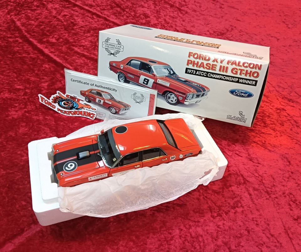 1:18 1973 ATCC Winner Falcon XY GTHO New With Certificate - Classic ...