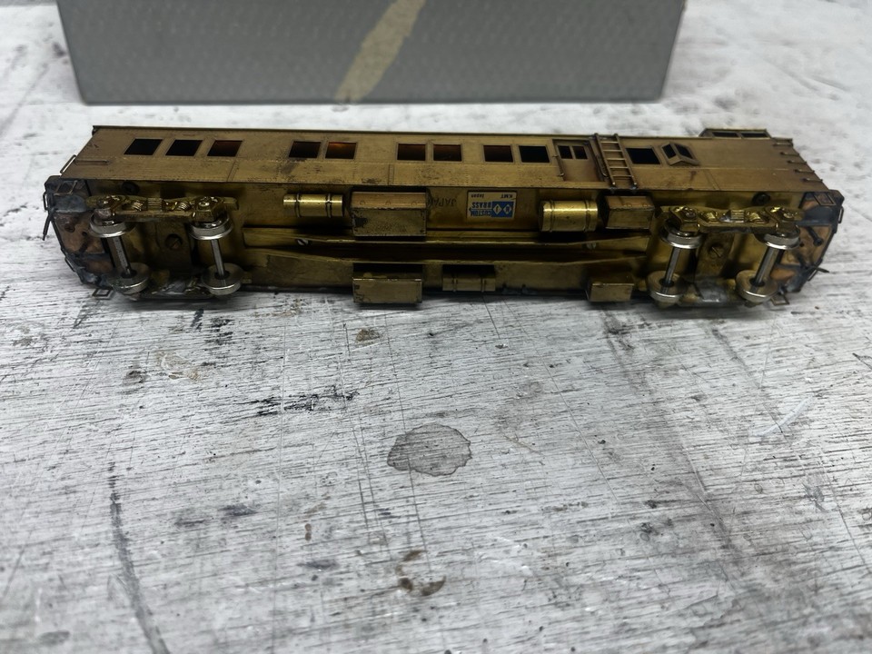 Ho Scale NJ Custom Brass NKP Nickel Plate Road Dynamometer Car With Box ...