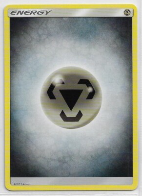 POKEMON Sun & Moon - Shining Legends NM Common NON-holo Basic METAL ...