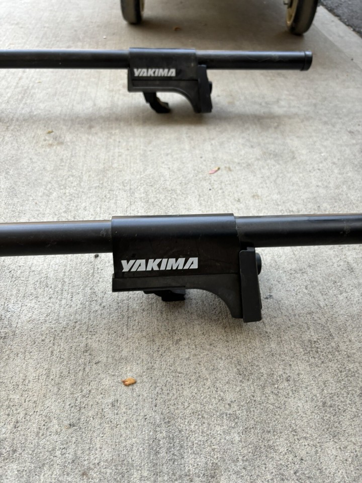 Yakima RailGrab Kit with pair Of Yakima RoundBar Crossbars | eBay