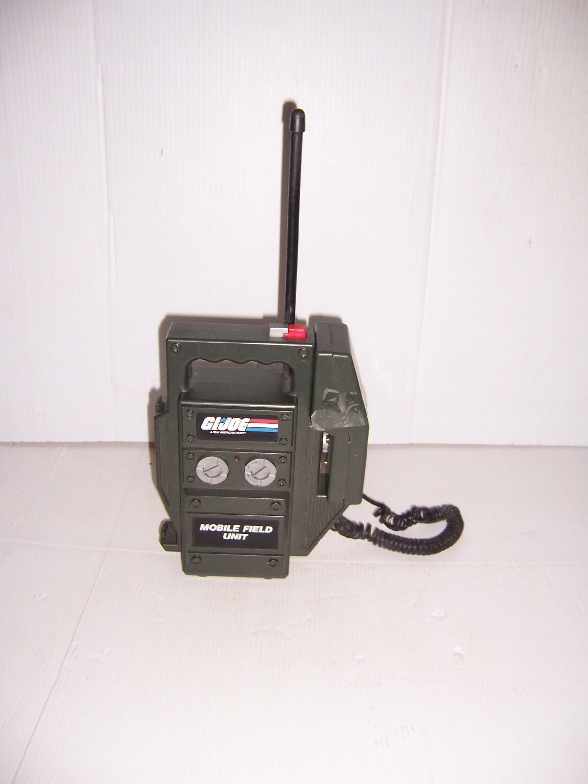 Vintage 1984 GI Joe Mobile Field Unit Walkie Talkie 2-Way Radio Hasbro ...