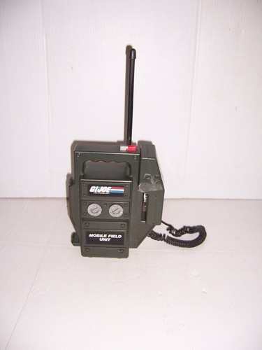 Vintage 1984 GI Joe Mobile Field Unit Walkie Talkie 2-Way Radio Hasbro ...