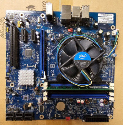 Intel DP55WB, LGA1156 Socket Motherboard with Intel i5-750 CPU and 4GB ...