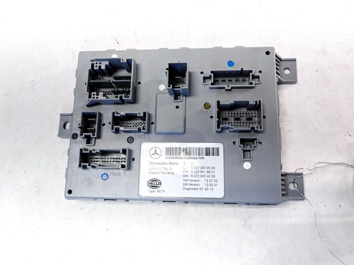 14-17 MERCEDES MAYBACH S550 W222 REAR TRUNK RELAY SAM CONTROL MODULE ...
