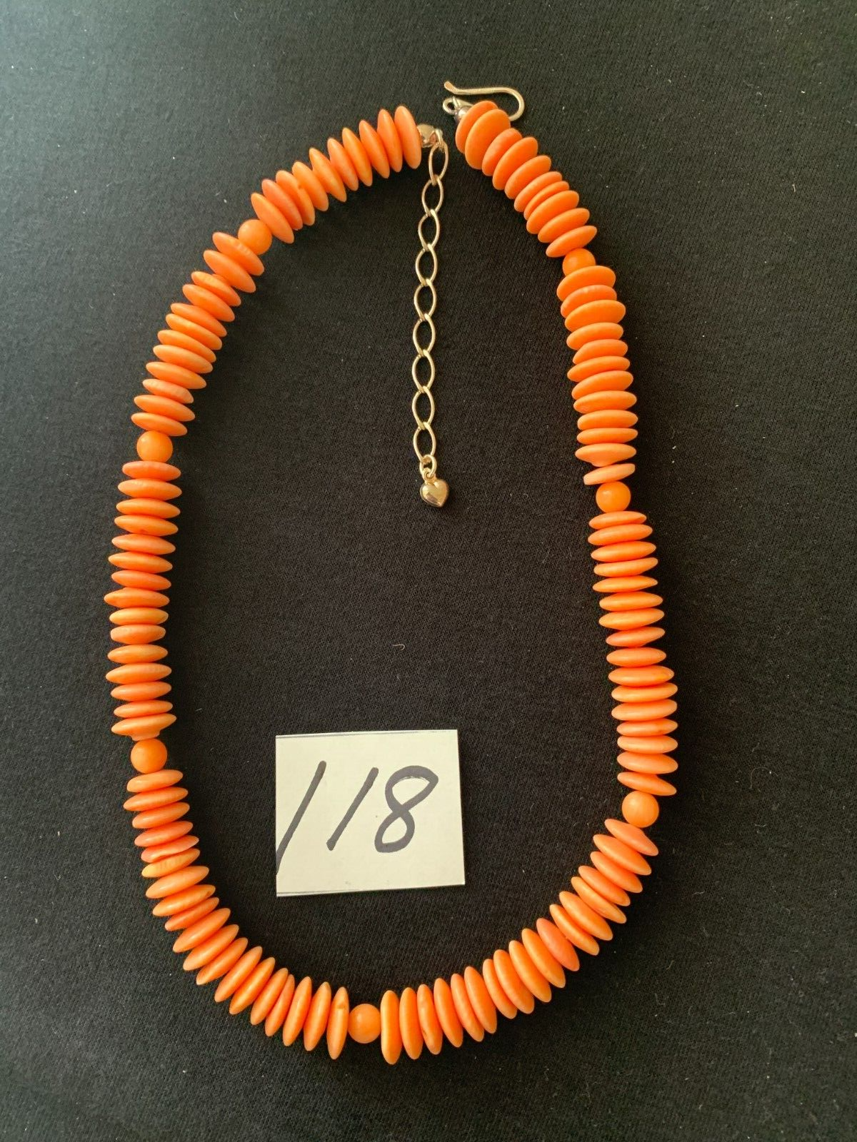 Reduced - Jay King Finds HSN .925 Salmon Coral Color Disc Necklace | eBay