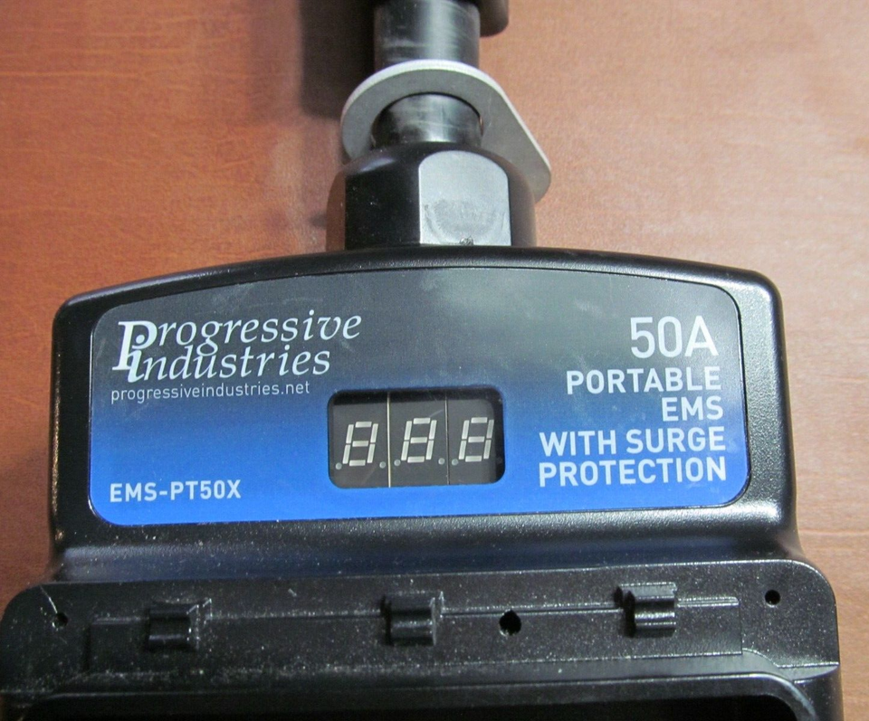 PROGRESSIVE INDUSTRIES 50 AMP PORTABLE EMS W/ SURGE PROTECTION EMS ...