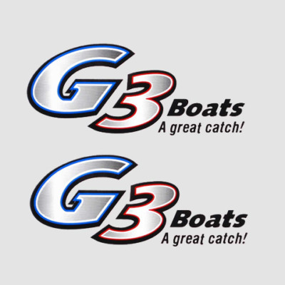 G3 Boat Graphic Decals 73404329 | A Great Catch 5 3/8 Inch (Pair) | eBay