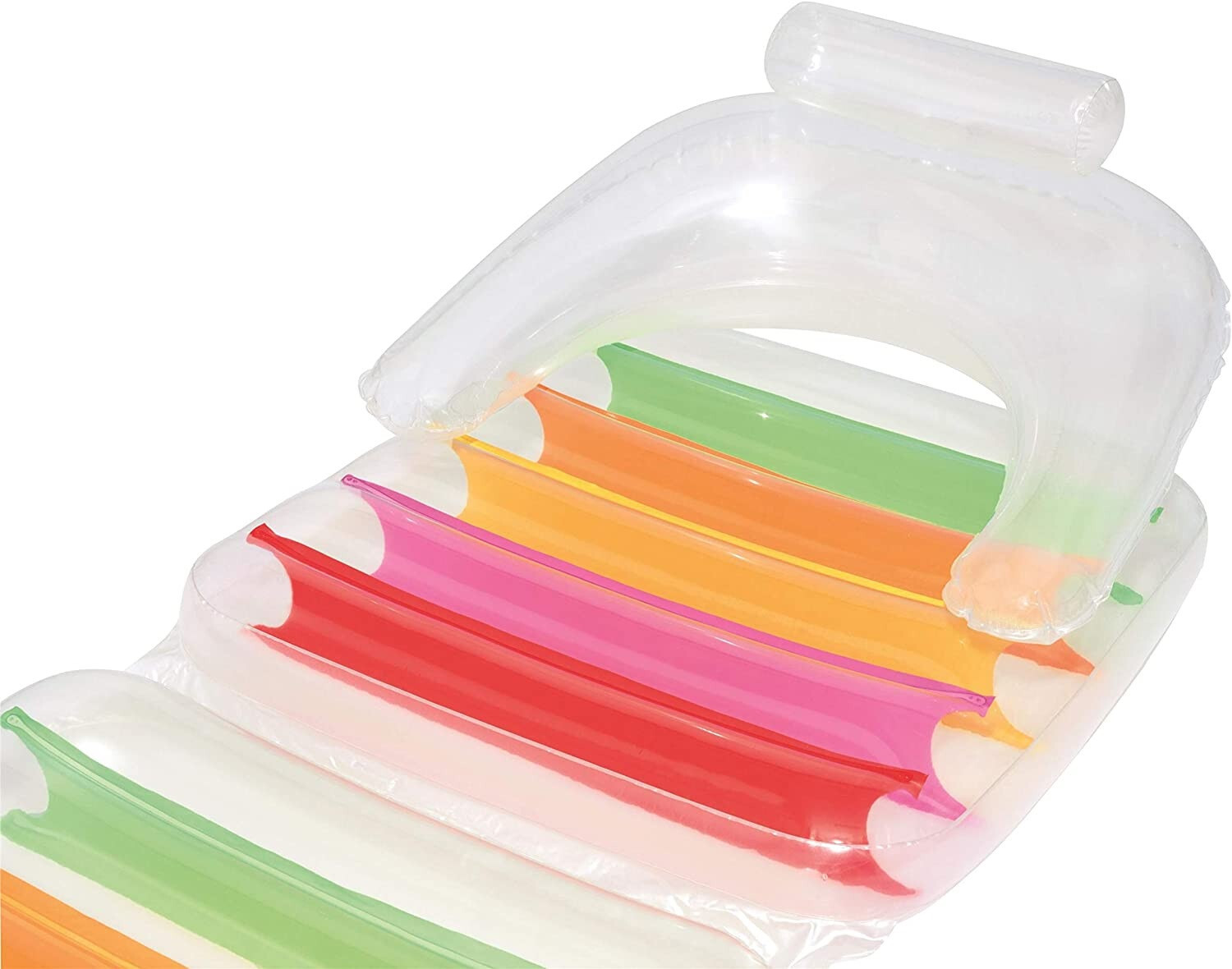 Inflatable Air Bed Lilo Folding Swimming Pool Lounger & Sun Chair Adult ...