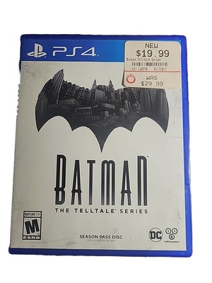 Batman The Telltale Series Season Pass Disc Sony PlayStation 4 2016 ...
