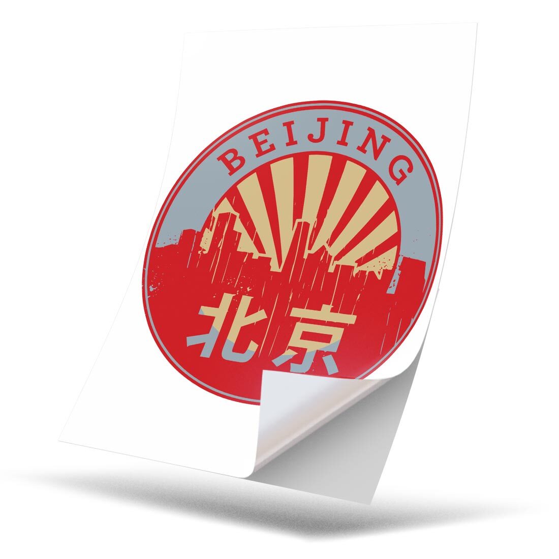 1 x Vinyl Sticker A4 - Beijing China Chinese Travel #7354 | eBay UK