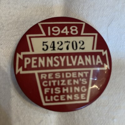 Licenses - Historic Pinback