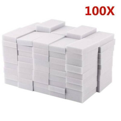 100 éponges gommes Wonder Sponge Détachant Dirt Eraser Magic B | eBay