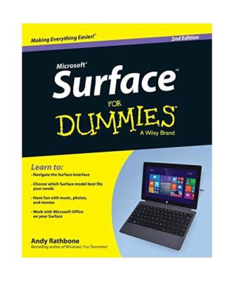 Surface for Dummies, Andy Rathbone | eBay