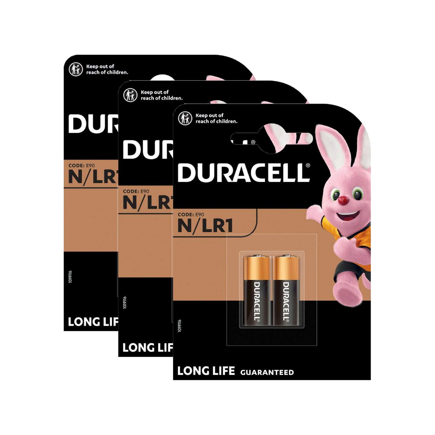 Duracell Batterie Alkaline Lady N / LR1 / MN9100 / E90 1,5V ...