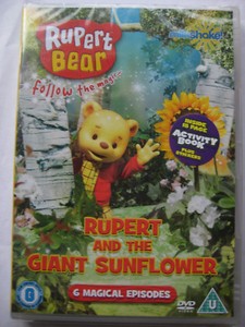 Rupert The Bear Vol. 3 - Rupert And The Giant Sunflower (DVD, 2008) NEW ...