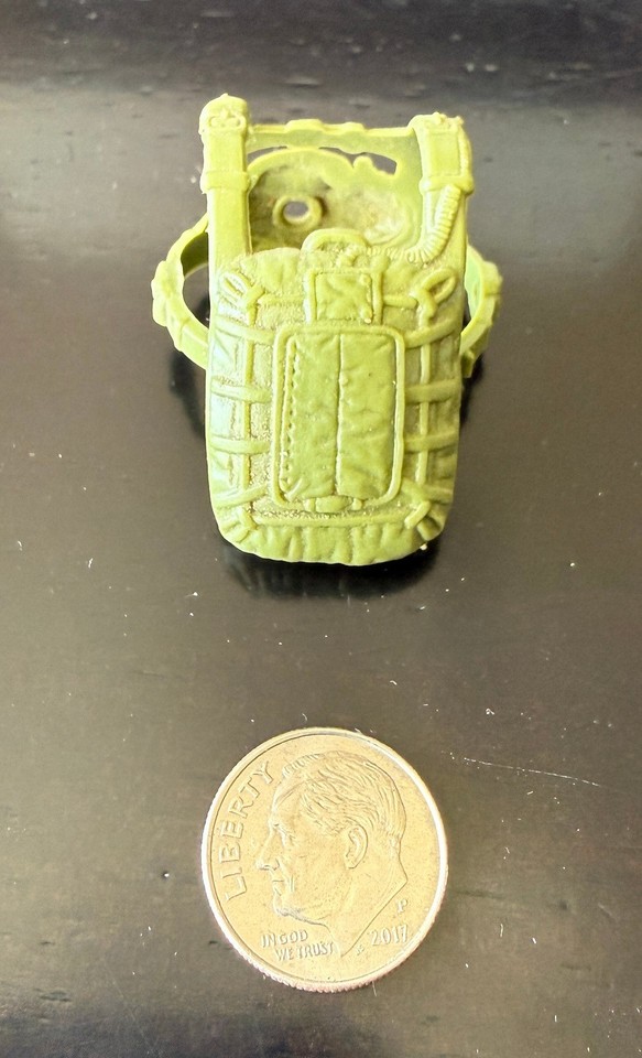 Vintage GI Joe Rip Cord Parachute Backpack Accessory 1984 ARAH Halo ...