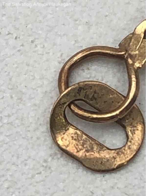 Womens 14K Gold Lightweight Classic Scrap Chain Necklace 3.49g | eBay