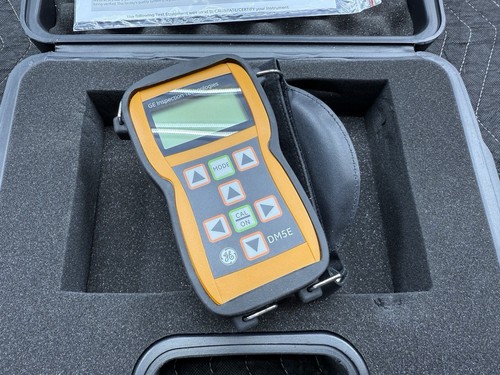 GE DM5E ultrasonic thickness unit with free probe | eBay