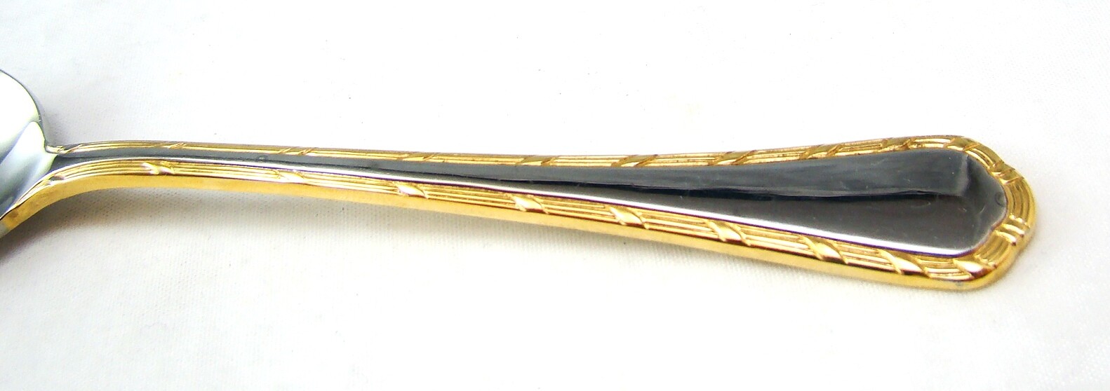 Kirk Stieff Stainless Steel GOLD ACCENT RIBBON REED Teaspoon(s) | eBay