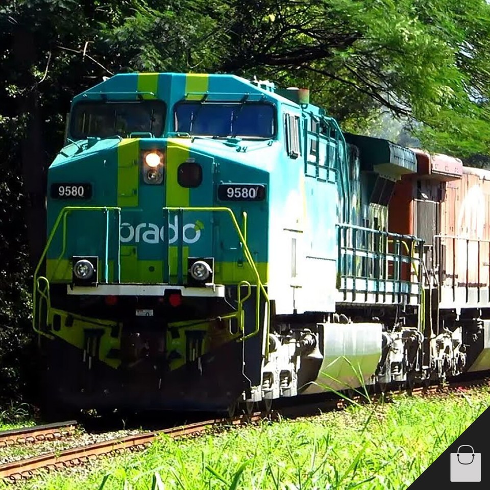 Frateschi Electric Locomotive AC44i Brado 3077 HO Miniature Brazilian ...