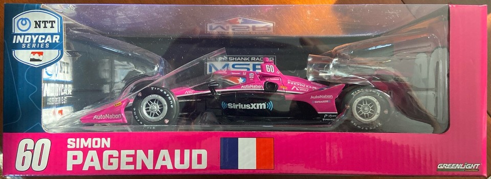#60 Simon Pagenaud 1:18 Die-Cast IndyCar GreenLight Collectibles 2023 ...