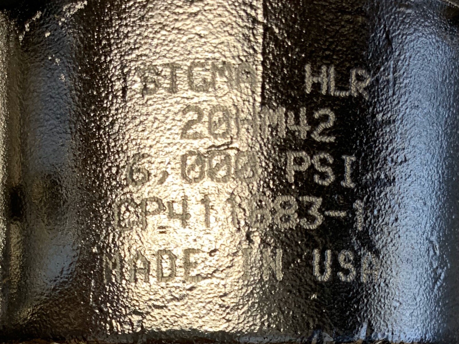 Sigma HLR 20HM42 Stainless Steel Hydraulic Interface Valve 3/8" Manual ...