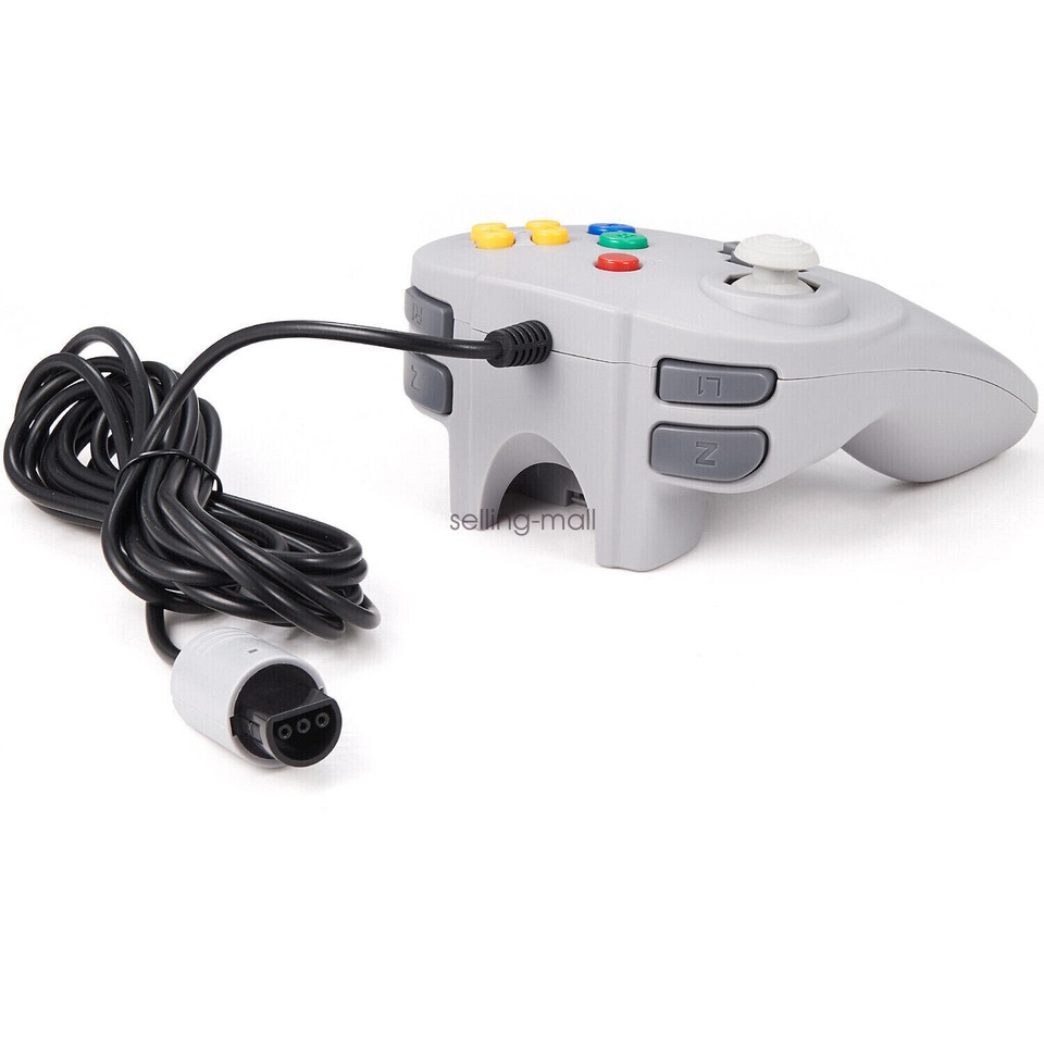 Mini N64 Wired Controllers Joystick Dual Z Button For Nintendo 64 Video ...