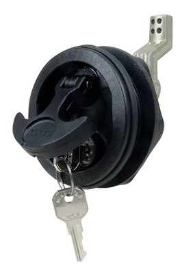 Perko T-Handle Flush Lock with Offset Cam Bar Black - 1091B01BLK | eBay