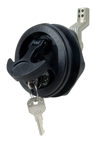 Perko T-Handle Flush Lock with Offset Cam Bar Black - 1091B01BLK | eBay