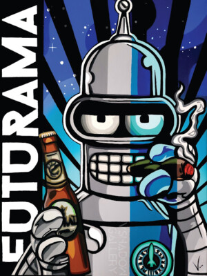 Futurama- Bender - Poster PRINT | eBay