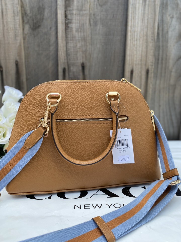 NWT COACH C8281 Katy Satchel In Leather With Diary Embroidery Penny ...