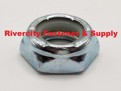 5/8-18 Nylon Insert Lock Nut Thin / Jam / Half thick NTE Series 5/8x18 ...