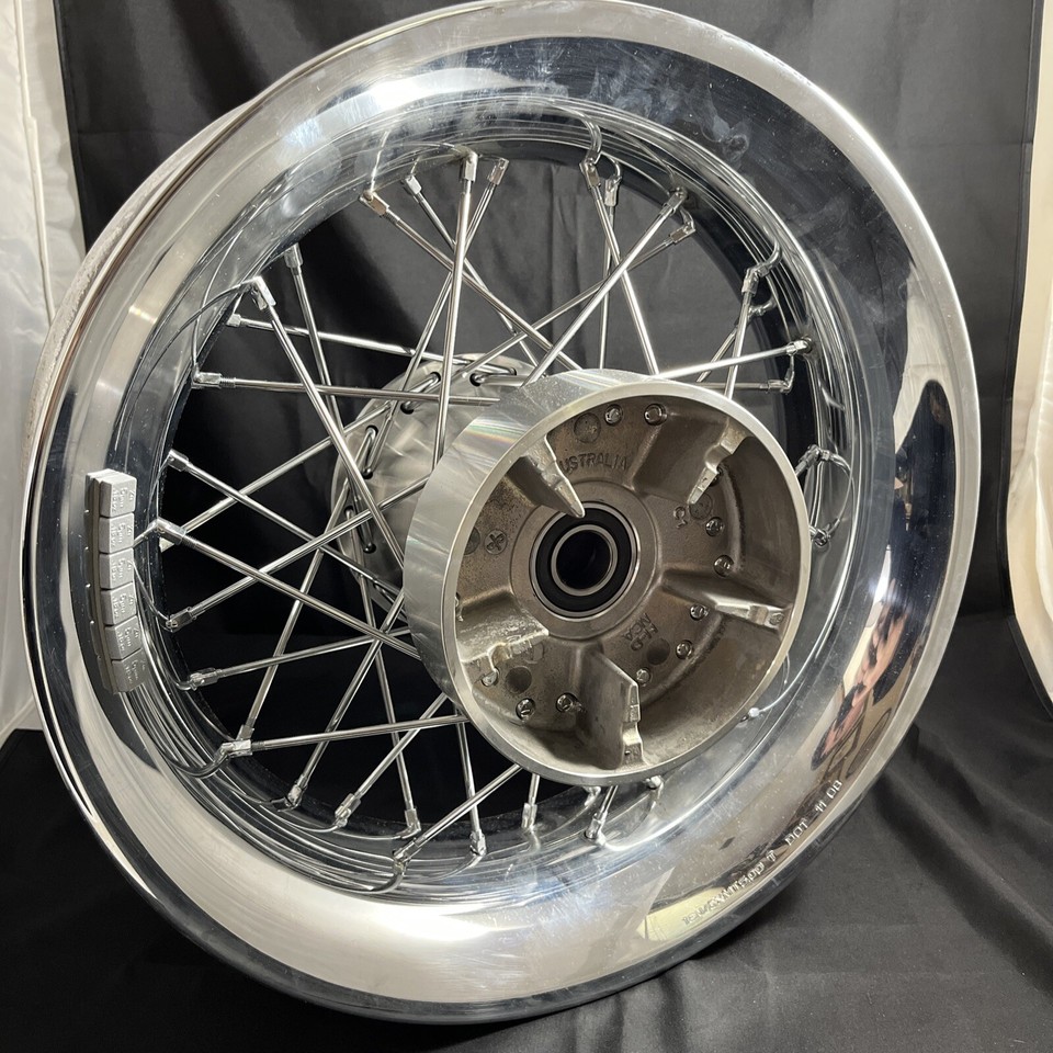 TA@B.14 Chrome 40 Spoke 16" x 5" Rear Wheel Rim Harley Davidson 2010 ...
