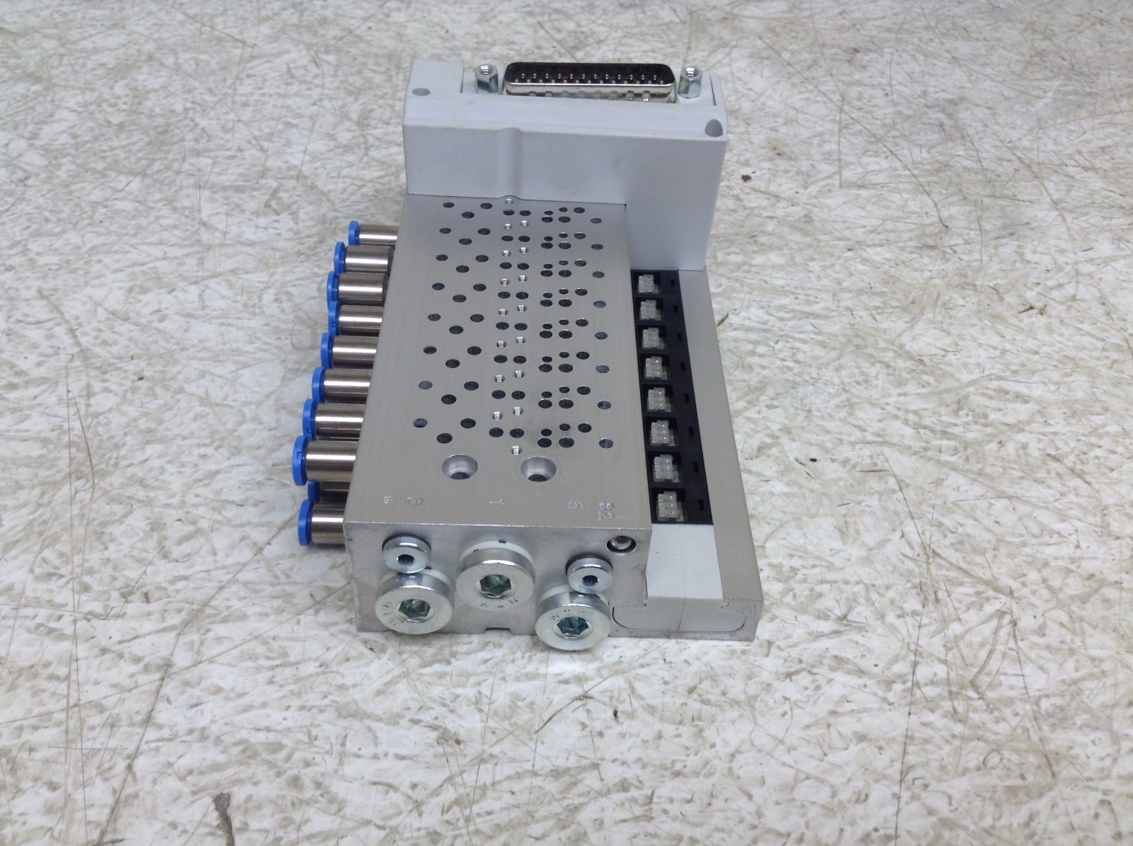 Festo CPASC1-VI Solenoid Valve Manifold Block 82P-10-1MS-AB-N-SLD ...