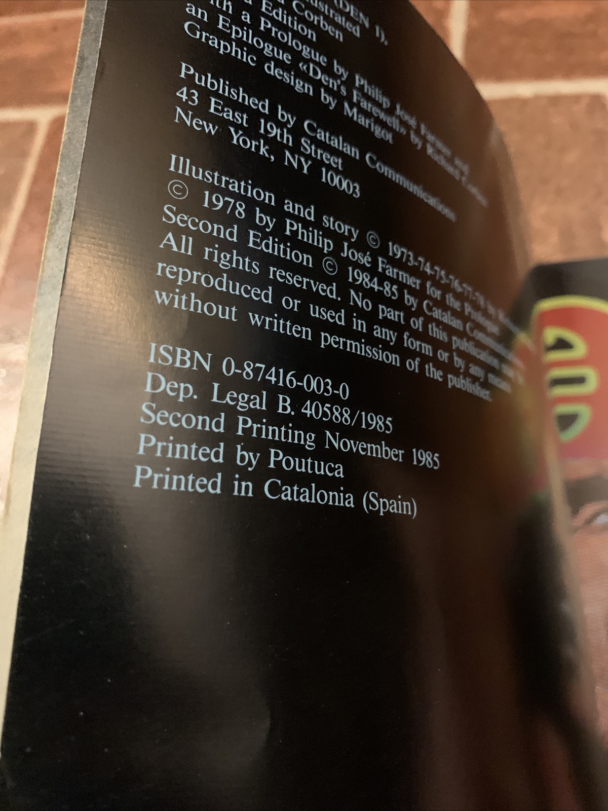 Den Neverwhere Richard Corben 2nd Edition Catalan Communications ...