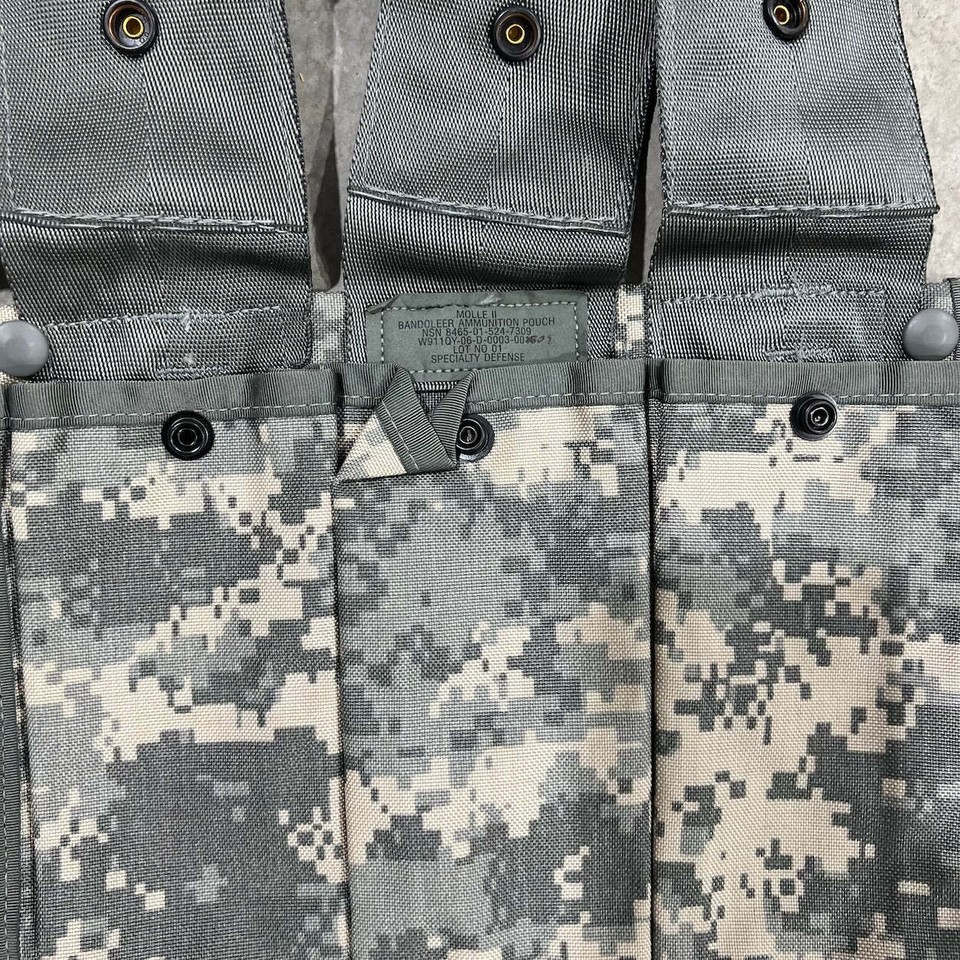 US Army GI ACU Molle II Bandoleer Pouch New | eBay