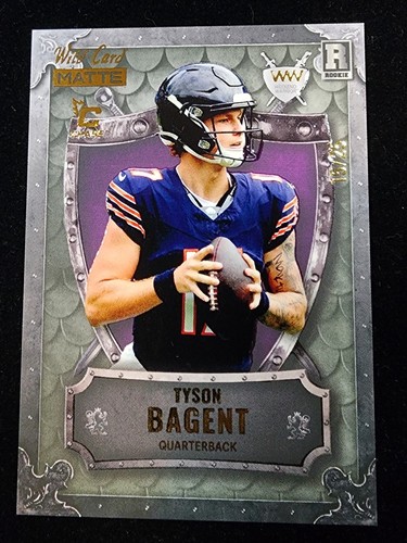 Tyson Bagent 2023 Wild Card Matte Weekend Warrior Rookie RC #15/25 ...