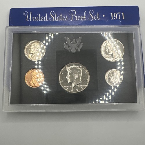 1971 Clad Proof Set U.S. Mint Original Government Packaging OGP | eBay