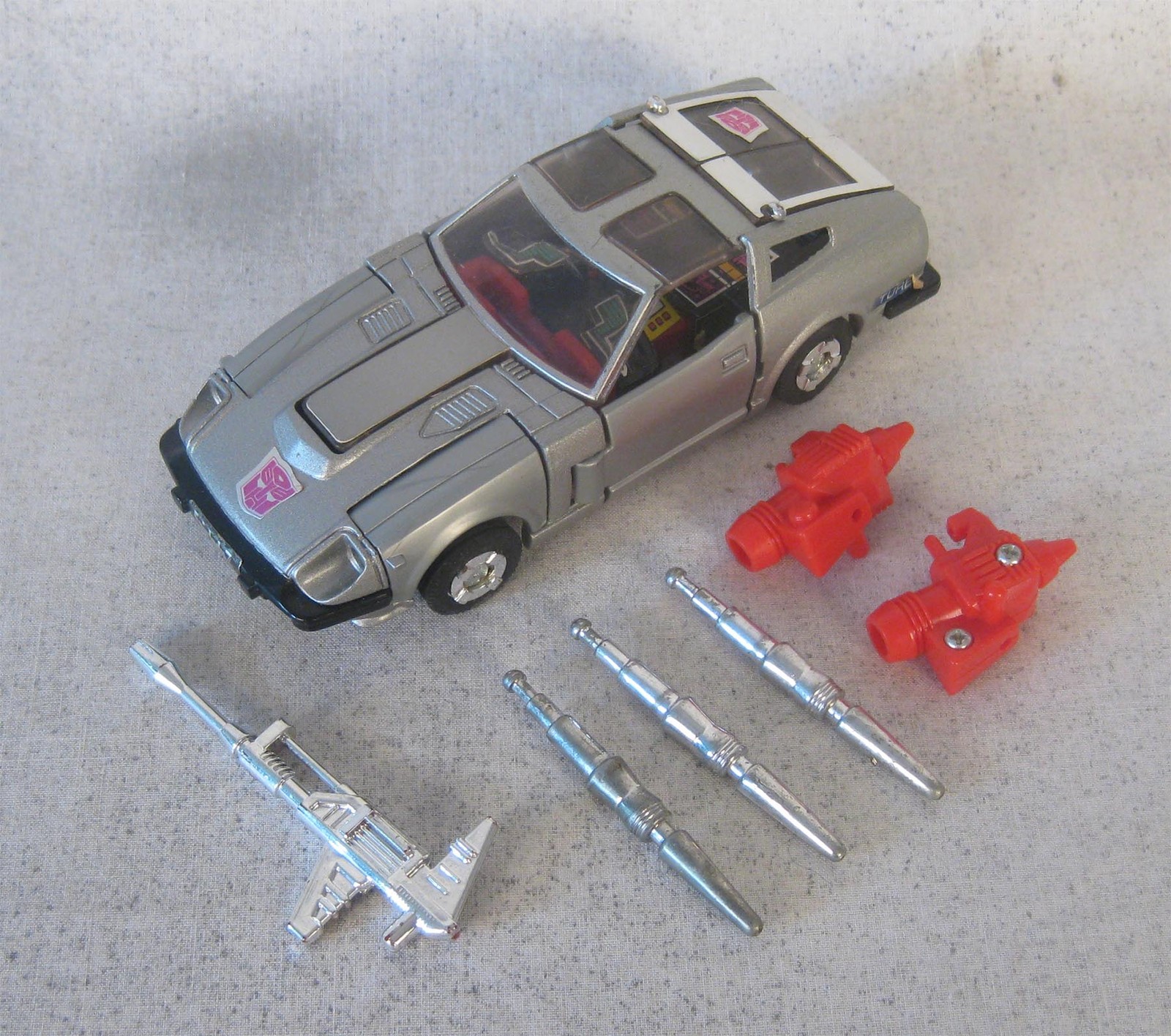 Vintage Transformers Bluestreak G1 Takara 1982 Japan All Accessories ...