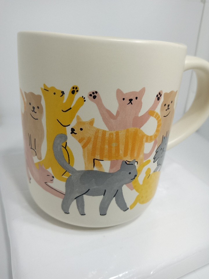 CAT PERSON COFFEE MUG. CAT PERSON MUG. CAT LOVERS DECO MUG. B344 | eBay